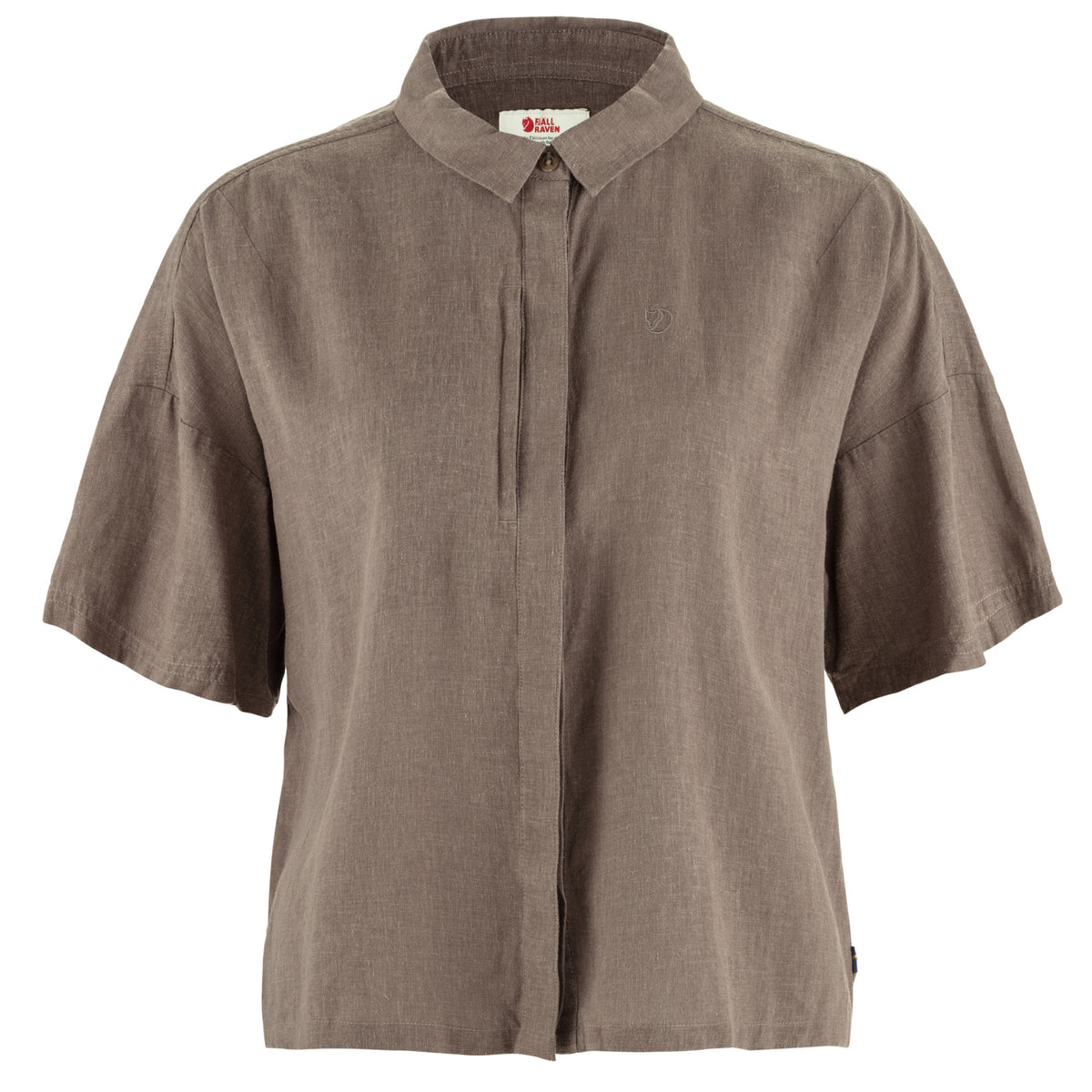 Fjällräven Övik Hemp Camp Shirt SS Skjorte - Dame - Suede Brown – JAFI