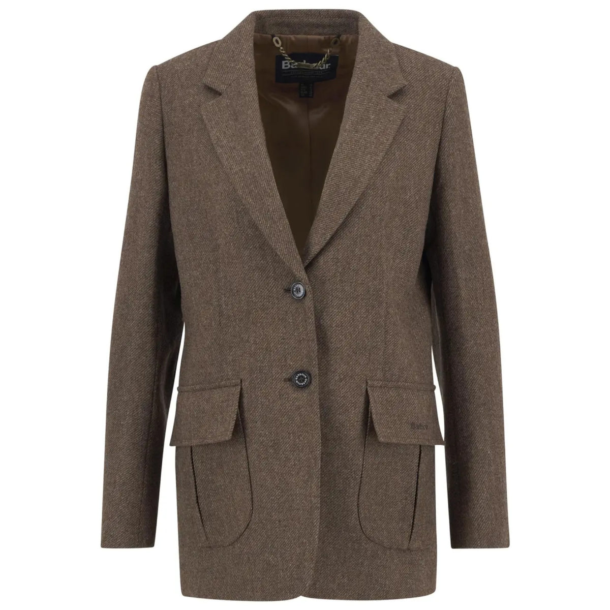 Barbour Elm Tailored Jakke - Dame - Military Brown – JAFI